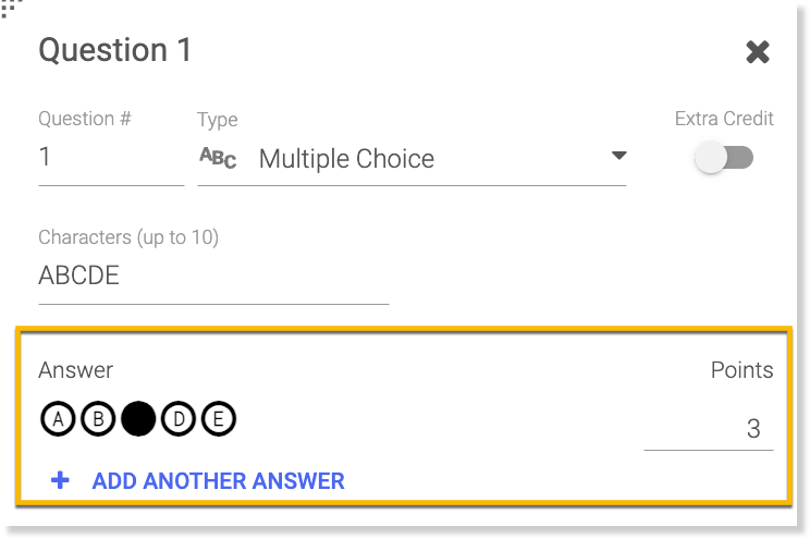 Partial Credit for Questions – Gradient Help Center