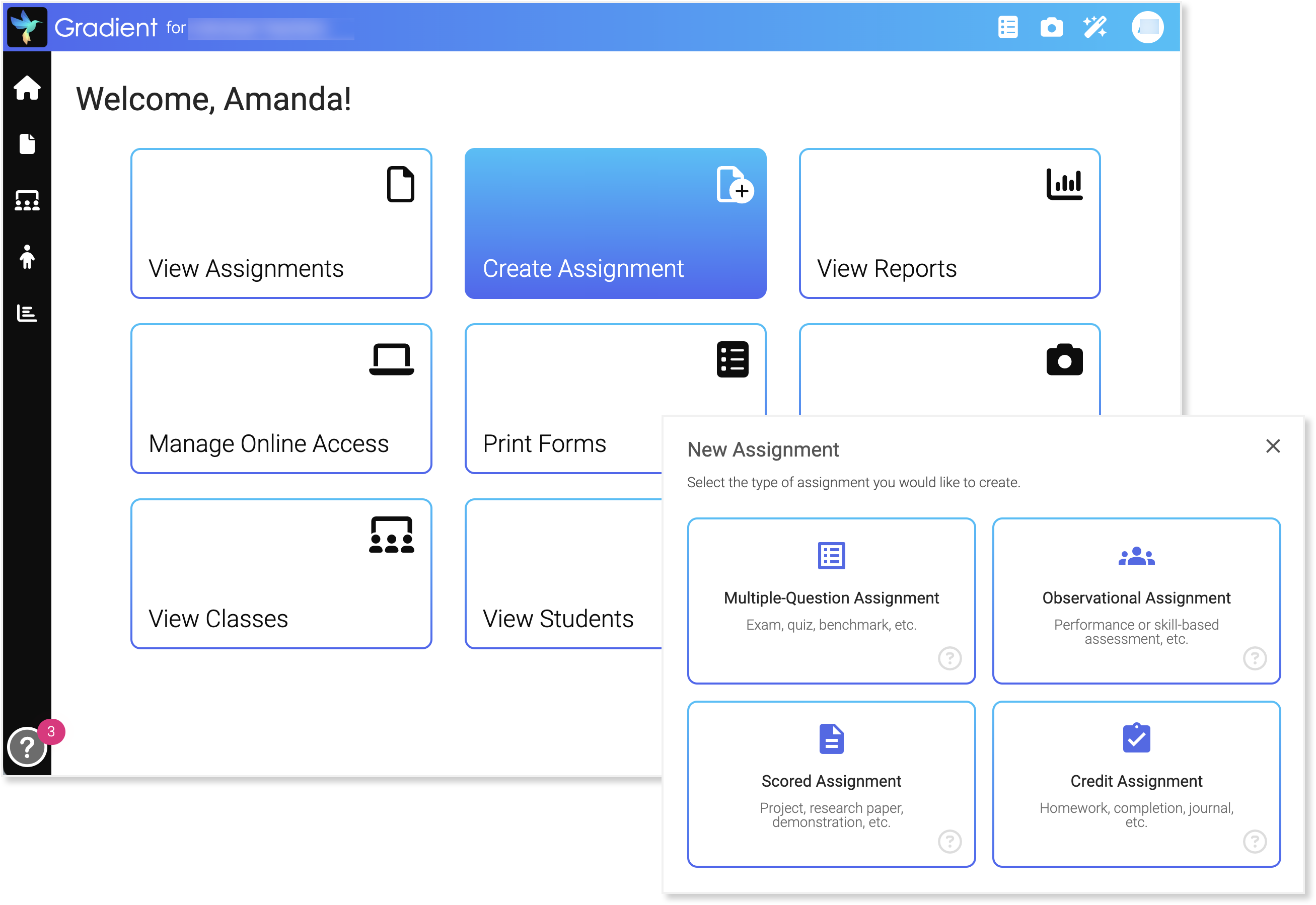 Multiple-Question Assignment – Gradient Help Center