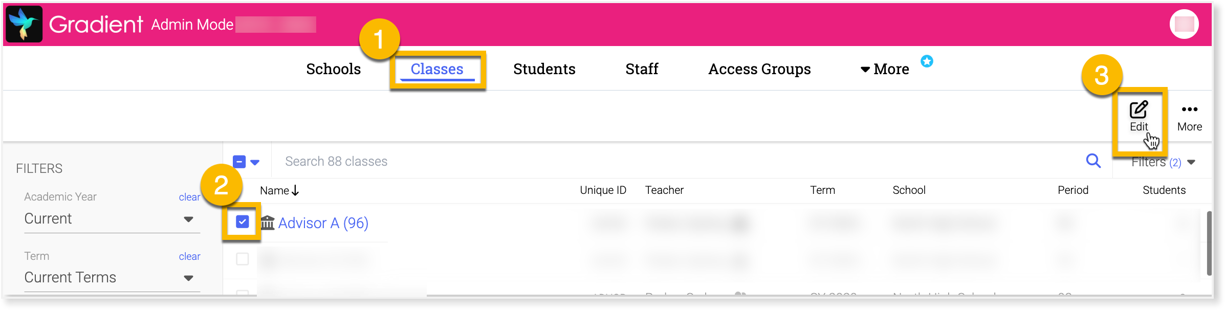 Classes Overview – Gradient Help Center