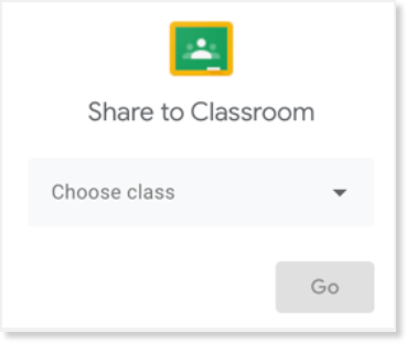 Share to Google Classroom – Gradient Help Center